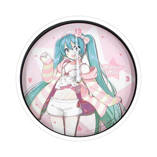 Vocaloid Clock Hatsune Miku Pink - Destockjapan
