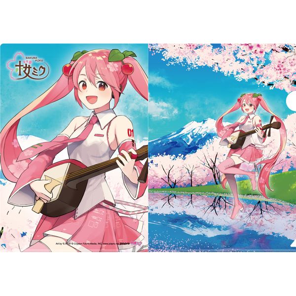 [Preorder]A4 Clear File Sakura Miku Hf21 - Destockjapan