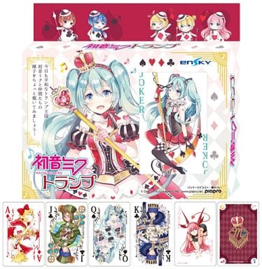 [Preorder]Vocaloid Hatsune Miku Trump Kingdom Cards - Destockjapan