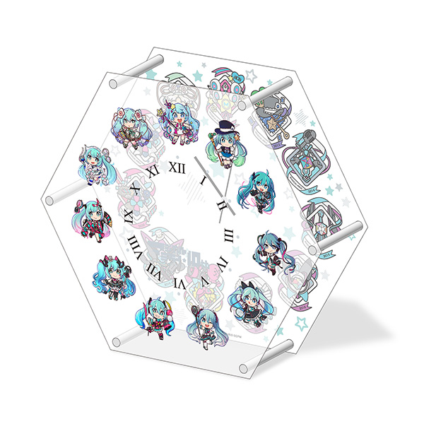 Vocaloid Hatsune Miku Magical Mirai 10th Anniversary Acrylic Clock ...