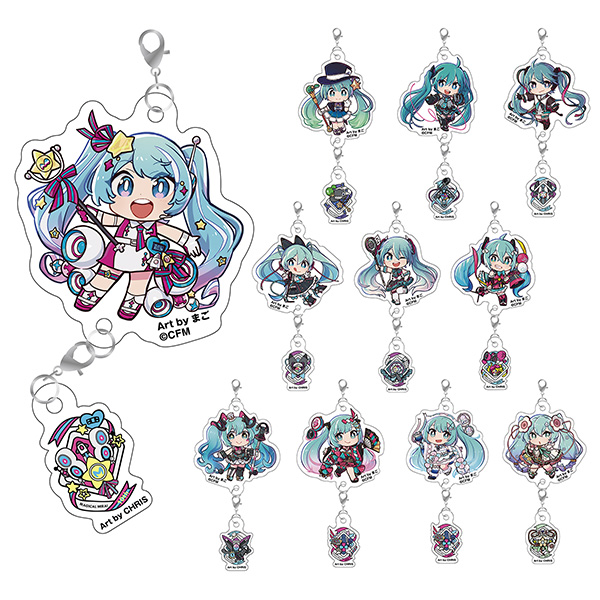 Vocaloid Hatsune Miku Magical Mirai 10th Anniversary Connected Acrylic ...